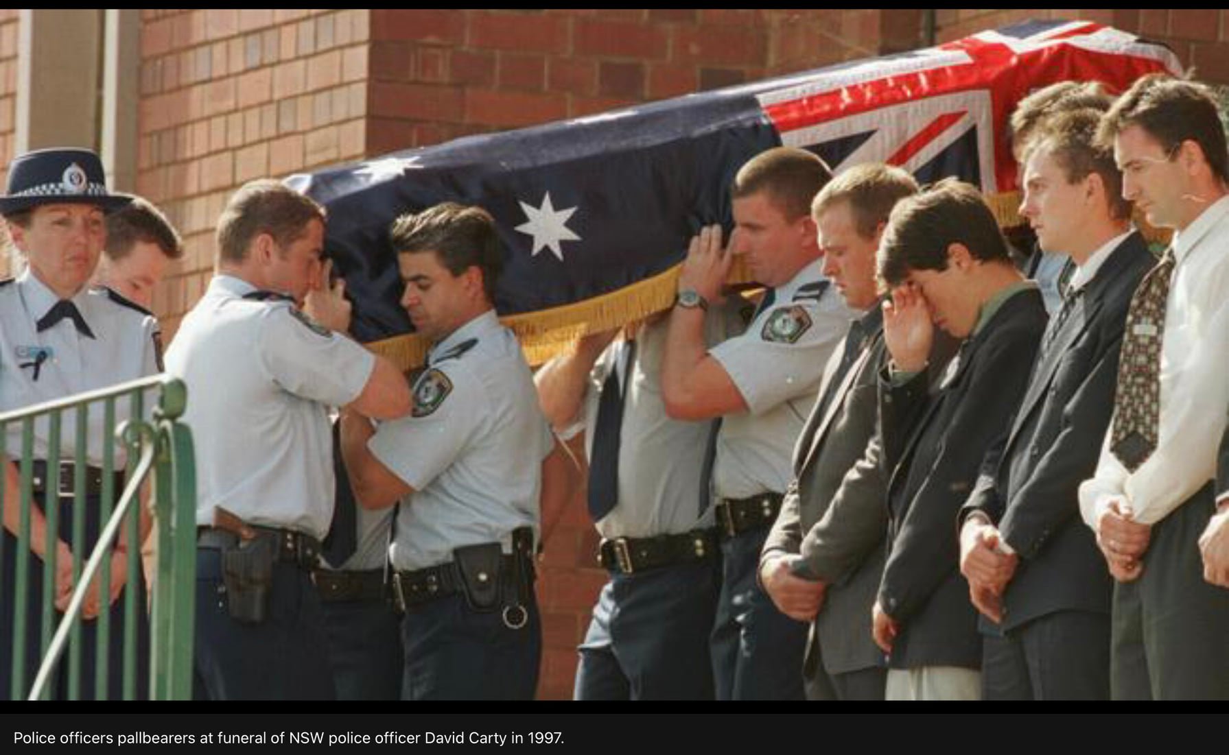 David Andrew CARTY – Australian Police