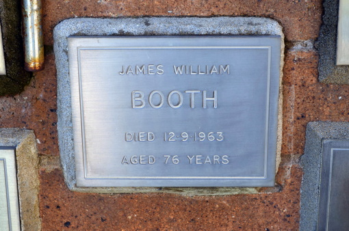 James William BOOTH – Australian Police